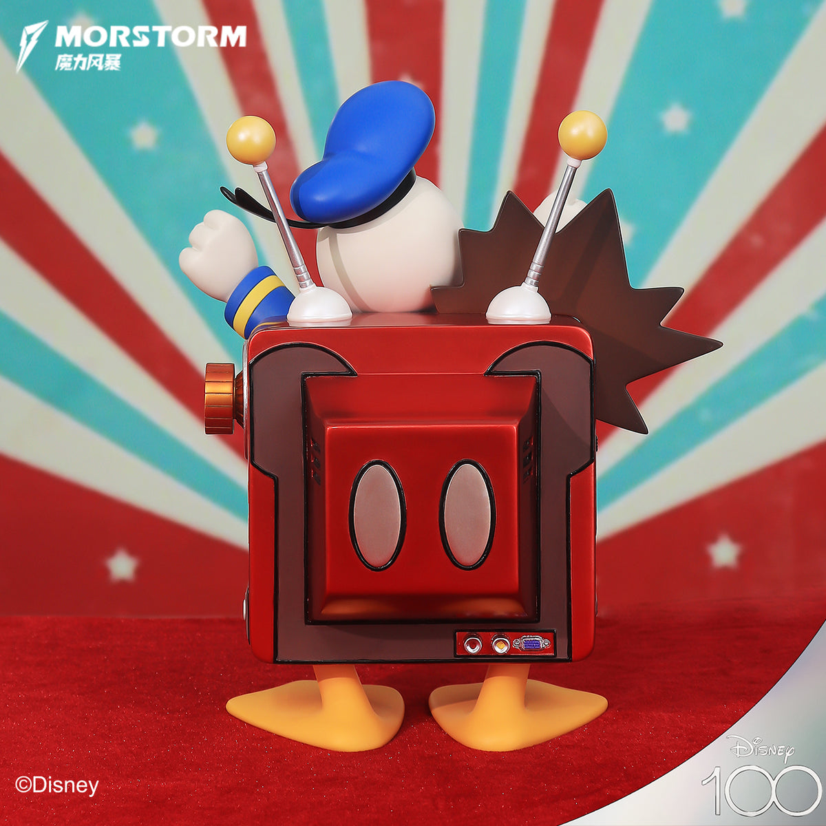 Morstorm Disney Mickey and Friends Disney 100th Anniversary Art Statue ...