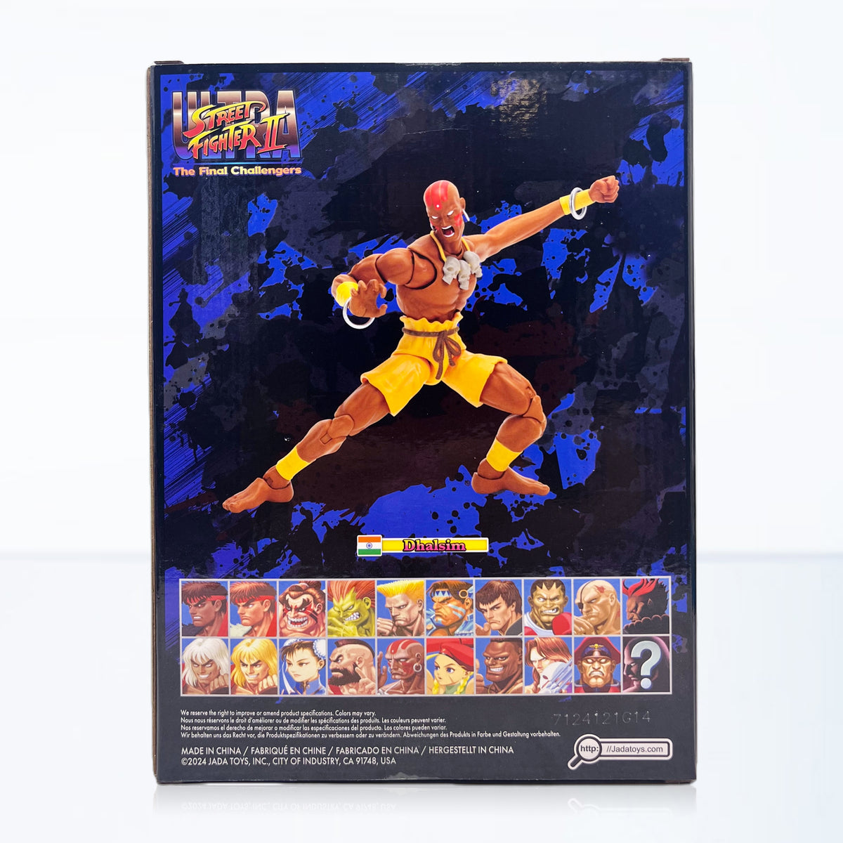 Jada Toys Ultra Street Fighter II Dhalsim 6-Inch Scale Action Figure ...