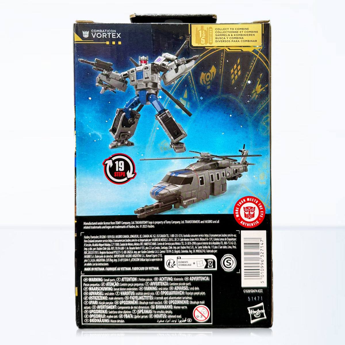 Hasbro Transformers Age of the Primes Deluxe Class Combaticon Vortex A ...