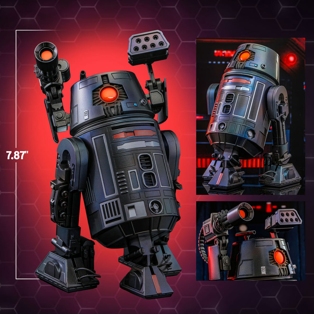 Hot Toys Star Wars: Darth Vader BT-1 Assassin Droid 1/6 Scale Collecti ...