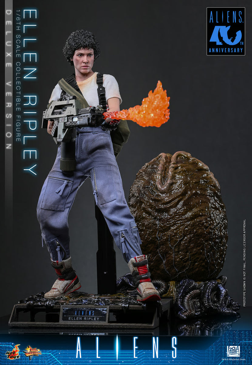 Hot Toys 1986 Aliens 40th Anniversary Ellen Ripley (Deluxe Version) 1 ...
