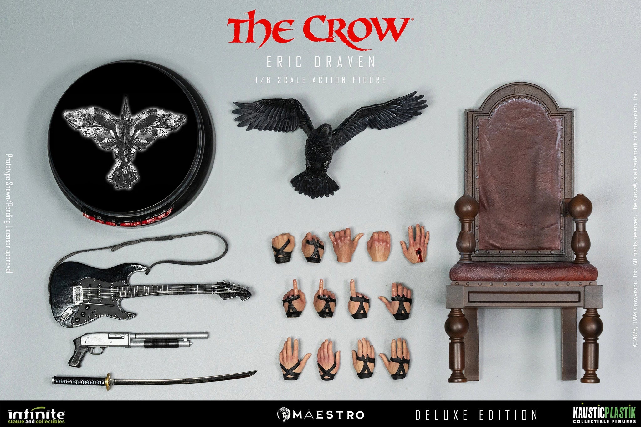 Infinite Statue The Maestro Line The Crow Eric Draven (Deluxe Edition ...