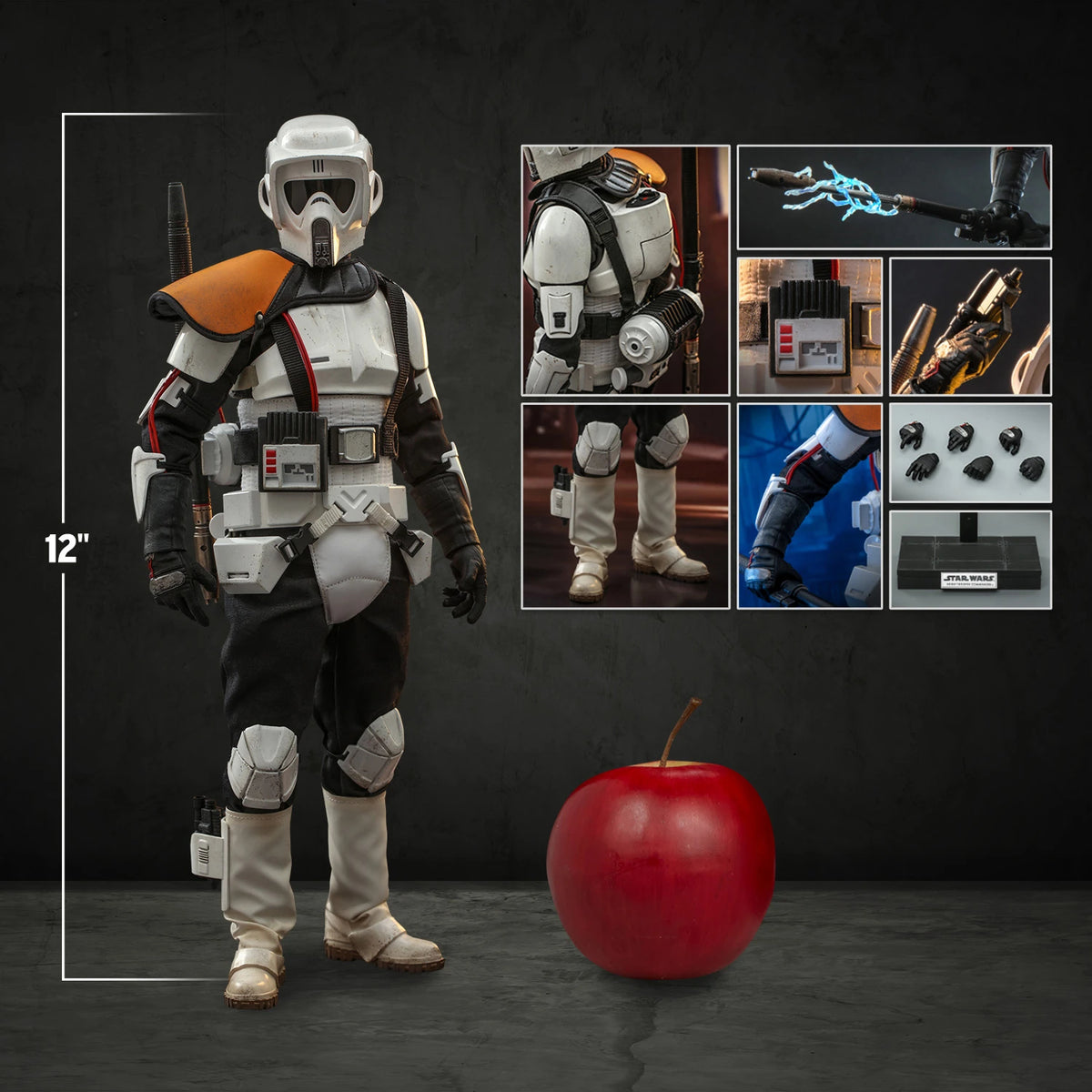 Hot Toys Star Wars: Jedi Survivor Scout Trooper Commander 1/6 Scale 12 ...