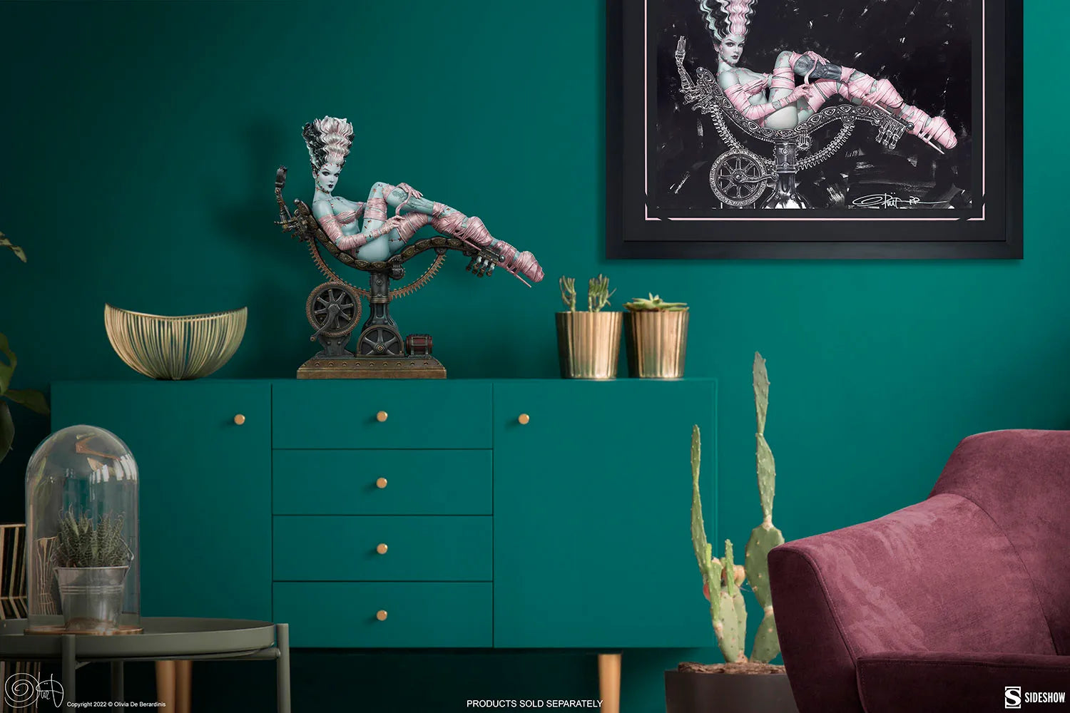 Sideshow Bride of Frankenstein Frankie Reborn by Olivia De Berardinis ...