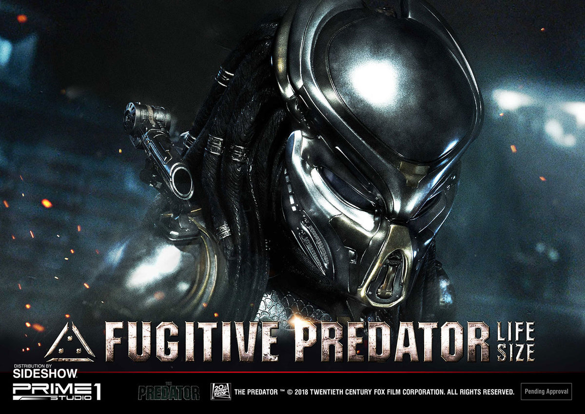 Prime 1 Studio The Predator Fugitive Predator Life Size Bust Statue ...